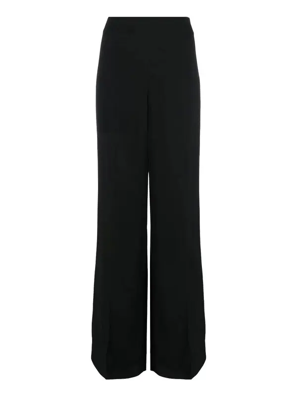 Stella McCartney High-waisted Flared Trousers - Black