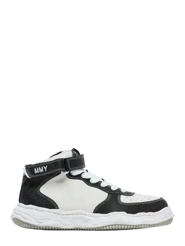 Mihara Yasuhiro Wayne Og Sole Hi-top Sneakers - White