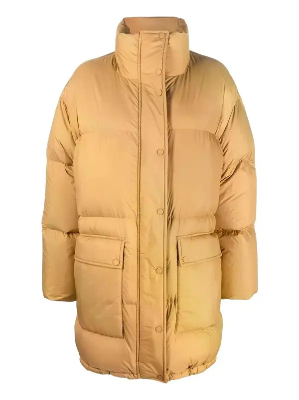 STAND STUDIO Edna Puffer Coat - Brown