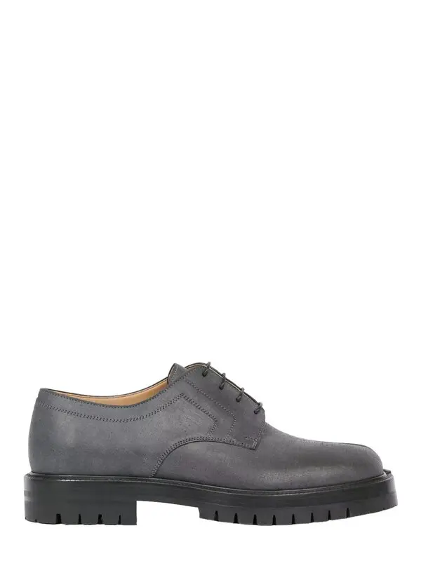 MAISON MARGIELA Tabi Lace-up Derby Shoes - Grey