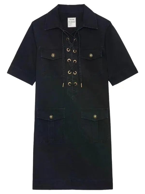 Zadig&Voltaire Record Mini Dress - Black