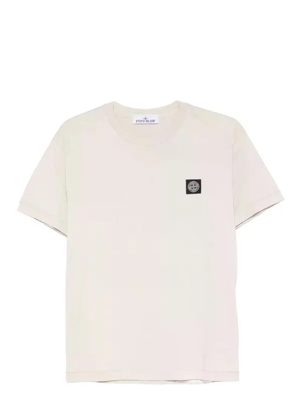 Stone Island Lightweight-jersey T-shirt - Neutrals
