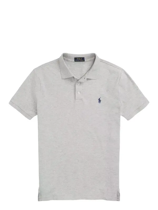 Polo Ralph Lauren Polo Pony-embroidered Polo Shirt - Grey