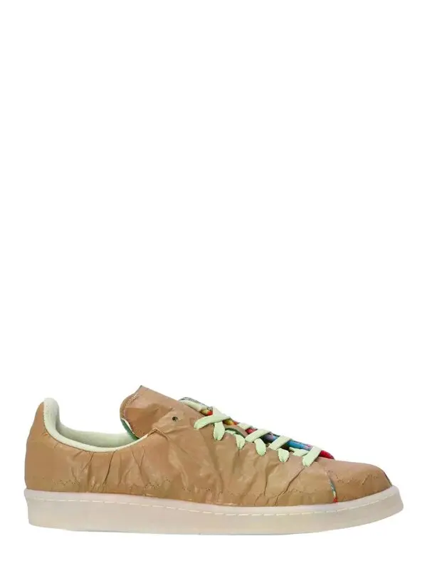 Adidas Campus 80 Crop Leather Sneakers - Brown