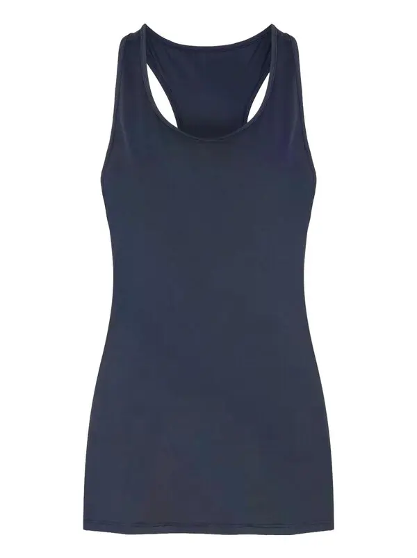 AMIR SLAMA Manly Performance Tank Top - Blue