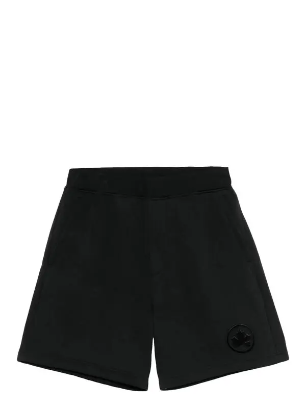 Dsquared2 Flocked Logo Track Shorts - Black