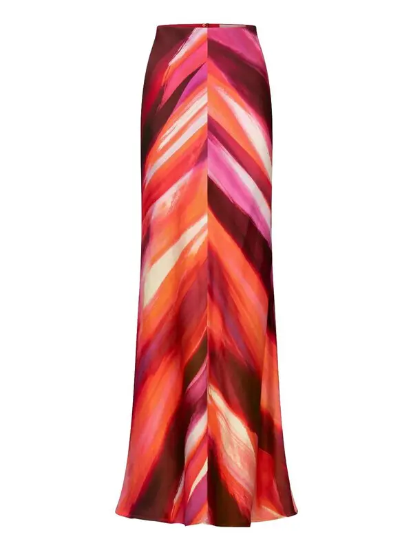 Silvia Tcherassi Laurina Floor-length Skirt - Red