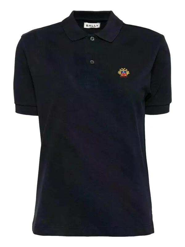 Bally Short-sleeve Polo Top - Blue