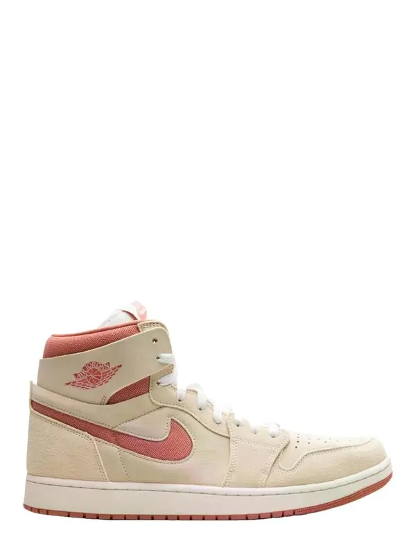 JORDAN 1 High Zoom Air Cmft 2 Terra Burnt Sunrise Sneakers - Neutrals