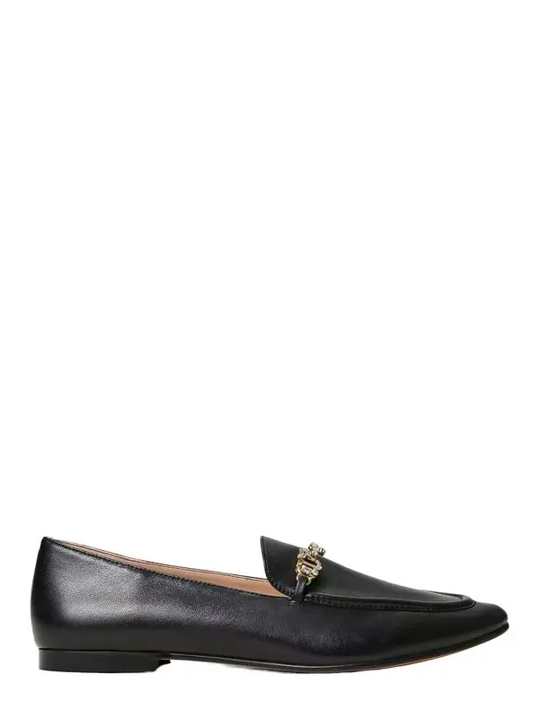 TWINSET Logo-plaque Loafers - Black