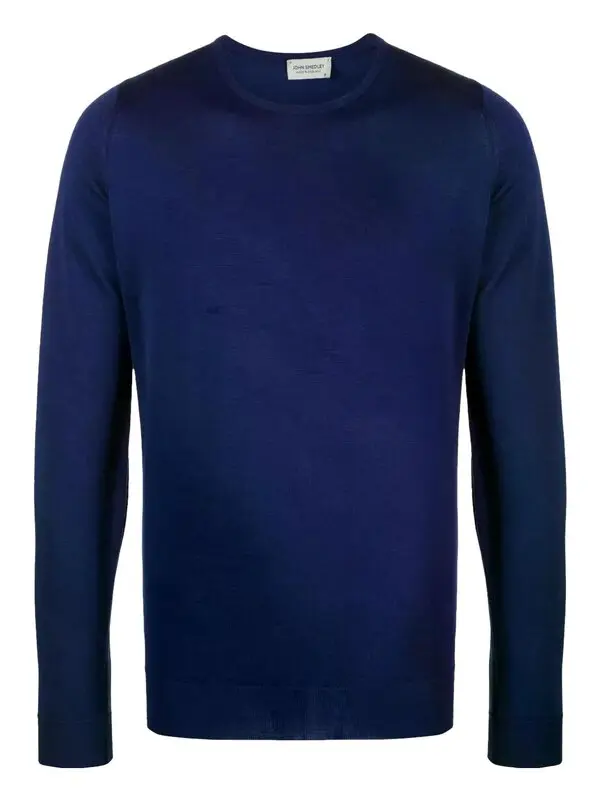 John Smedley Fine-knit Merino Wool Jumper - Blue