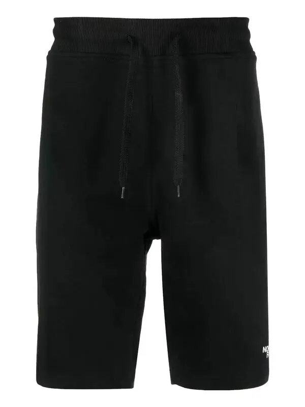 The North Face Embroidered-logo Knee-length Shorts - Black