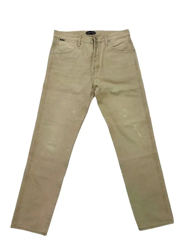 TOM FORD Cotton Jeans - Neutrals