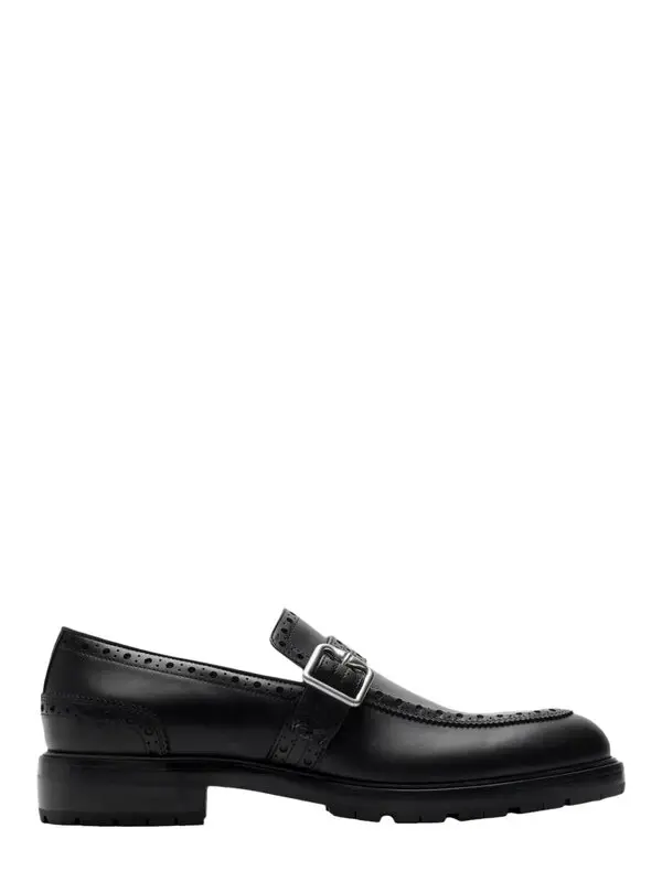 Burberry Soho Leather Loafers - Black