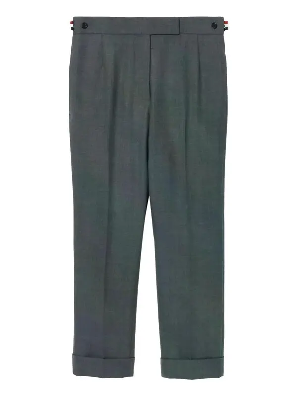 Thom Browne Straight-leg Trousers - Grey