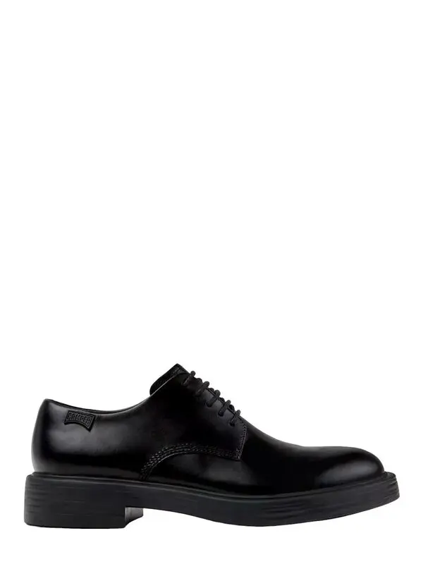 Camper Dean Leather Derby Shoes - Black
