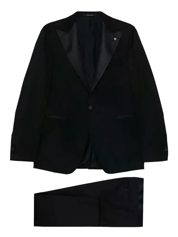 Tagliatore Virgin Wool Suit - Blue