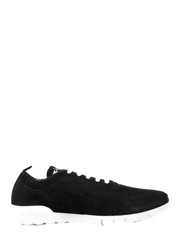 Kiton Lace-up Sneakers - Black