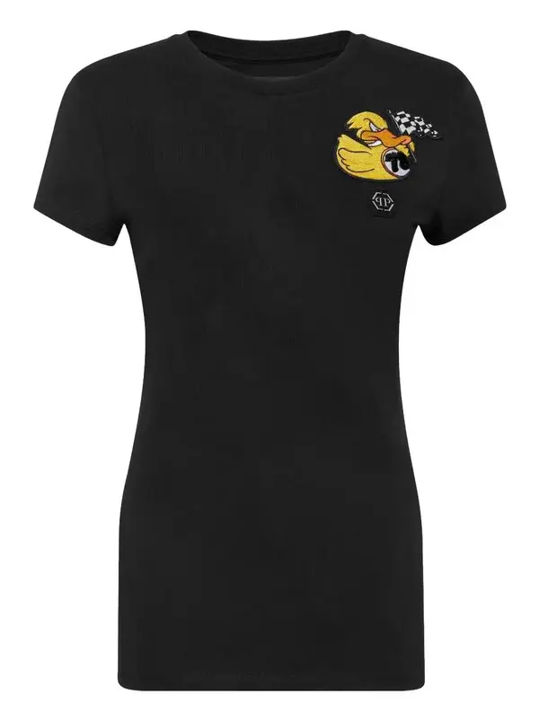 Philipp Plein Cotton T-shirt - Black