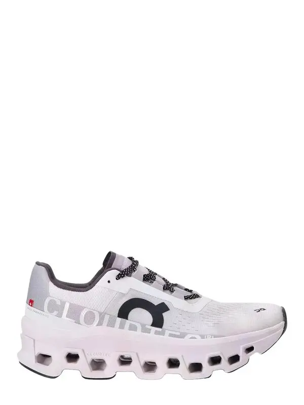 On Cloudmonster Lace-up Sneakers - White