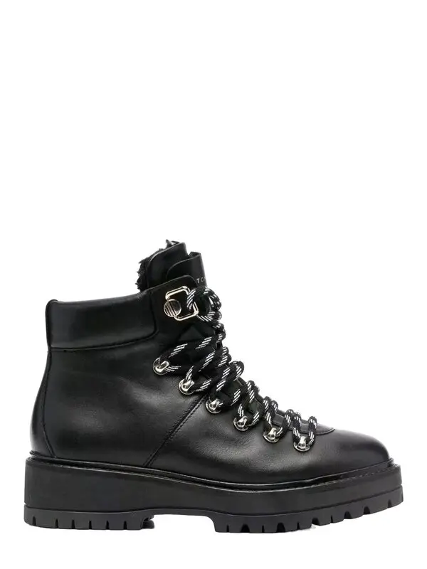 Tommy Hilfiger Ankle Lace-up Fastening Boots - Black