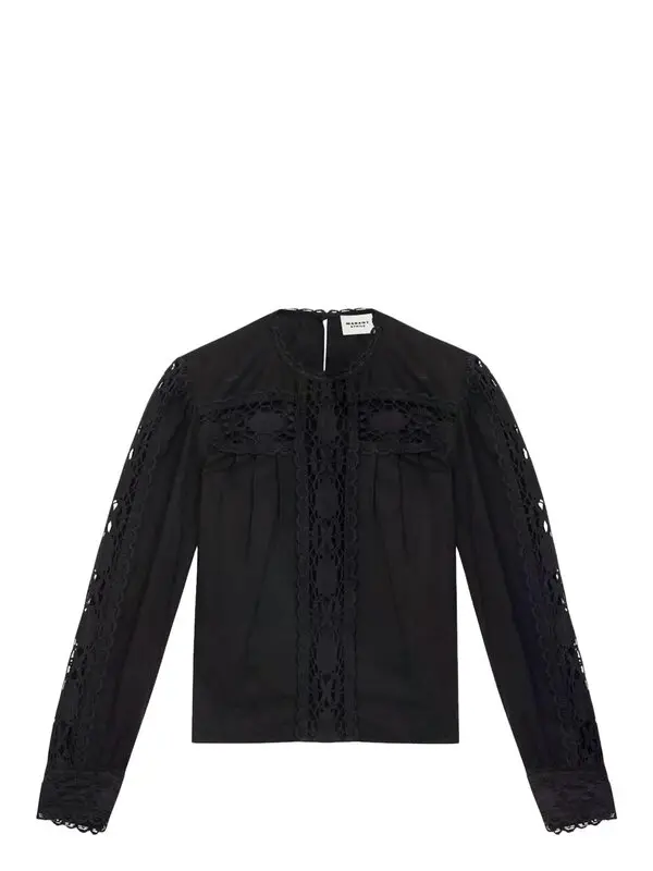 MARANT ETOILE Valmira Top - Black