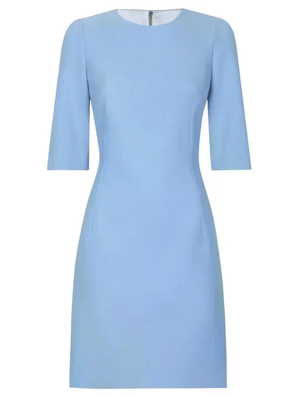 Dolce & Gabbana Mini Dress Short Sleeve - Blue