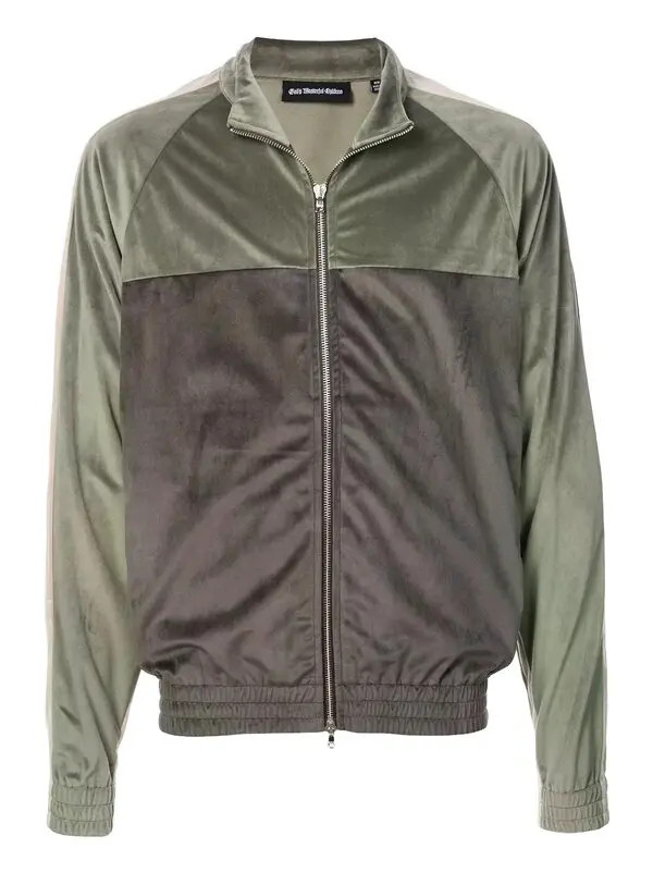 GOD'S MASTERFUL CHILDREN Varsity Zip-up Jacket - Green