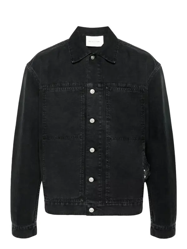 1017 Alyx 9sm Buckle-detail Shirt Jacket - Black