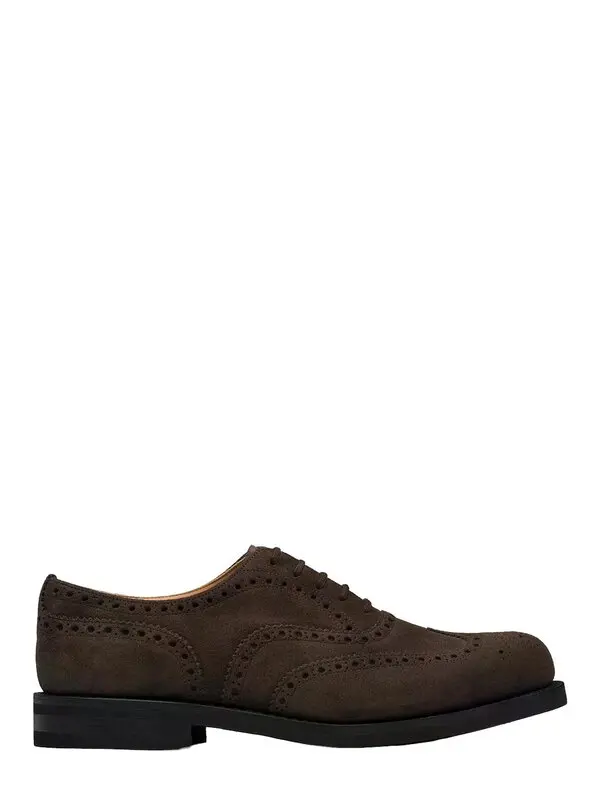 Church's Chetwynd Suede Oxford Shoes - Brown