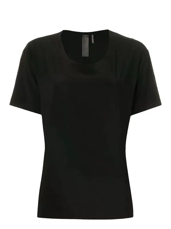 Norma Kamali Scoop Neck T-shirt - Black
