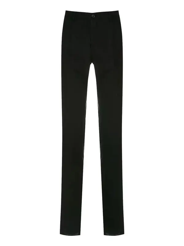 Dolce & Gabbana Straight Tailored Trousers - Black