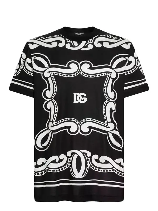 Dolce & Gabbana Logo-print T-shirt - Black
