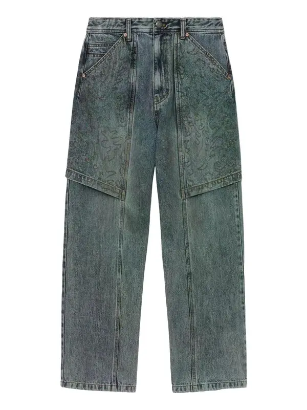 Andersson Bell Straight-leg Jeans - Blue