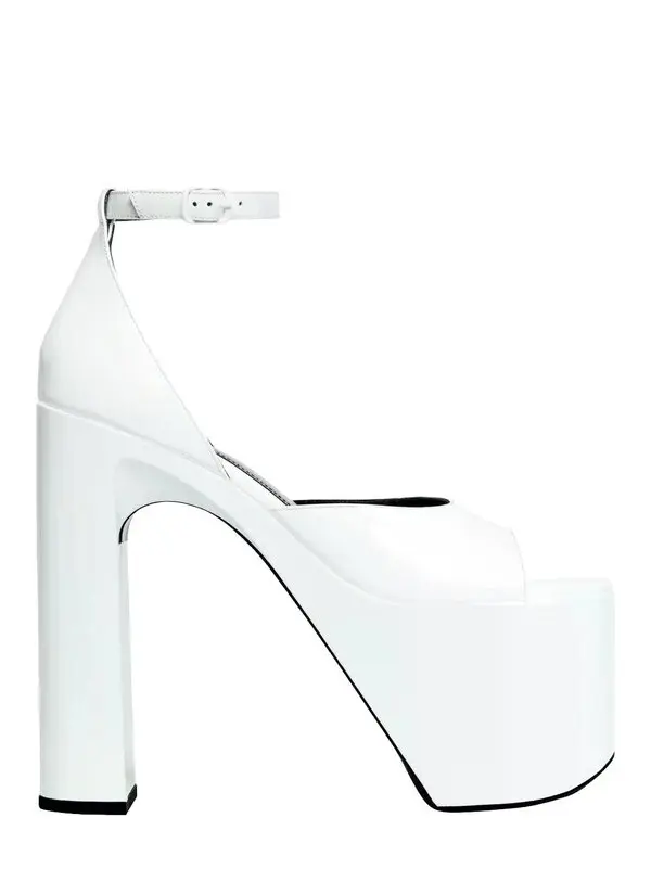 Balenciaga Camden 160mm Sandals - White