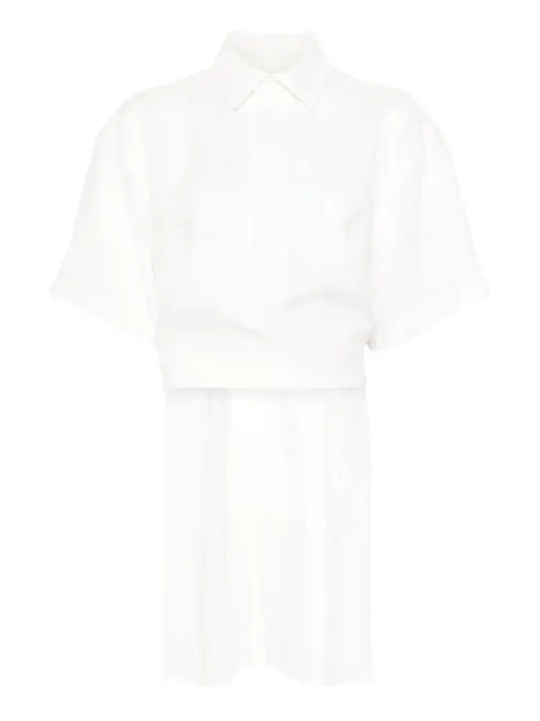 Plan C Linen Shirt - White