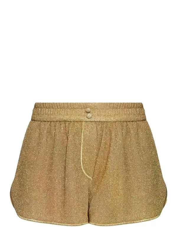 Oseree Lumière High-waisted Shorts - Neutrals