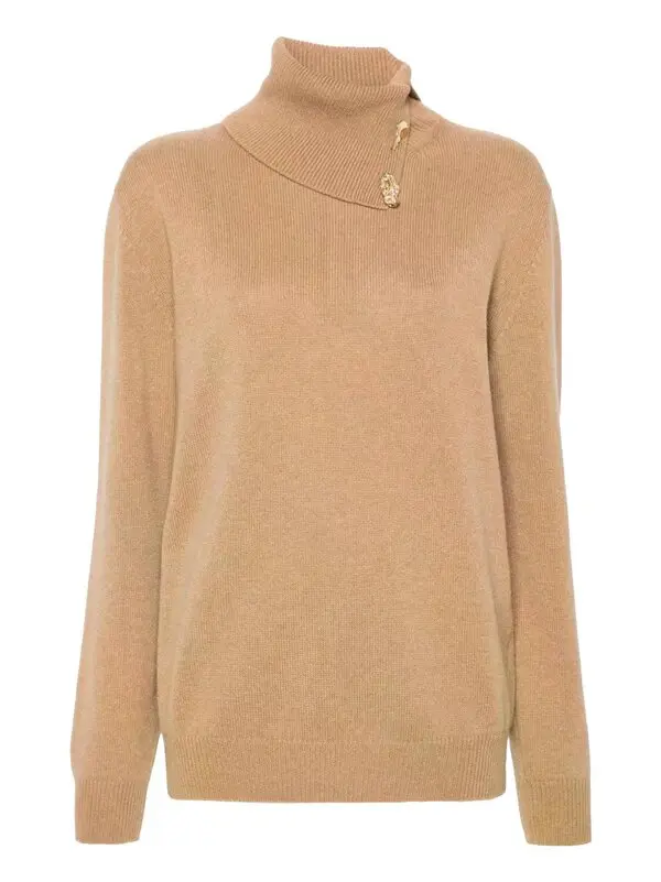 Fabiana Filippi Fabula-buttons Cashmere Sweater - Neutrals