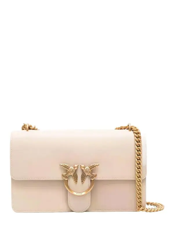 Pinko Love One Classic Shoulder Bag - Neutrals