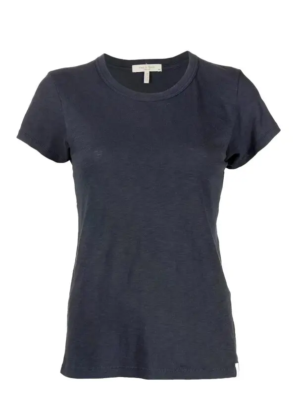 Rag & Bone Slub Tee Short-sleeves T-shirt - Blue