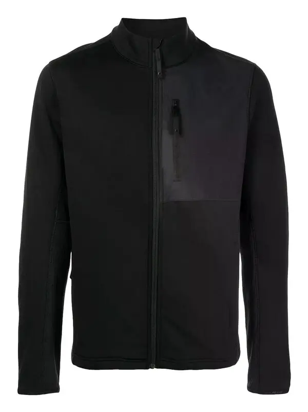 Aztech Mountain Panelled Fleece Jacket - Black
