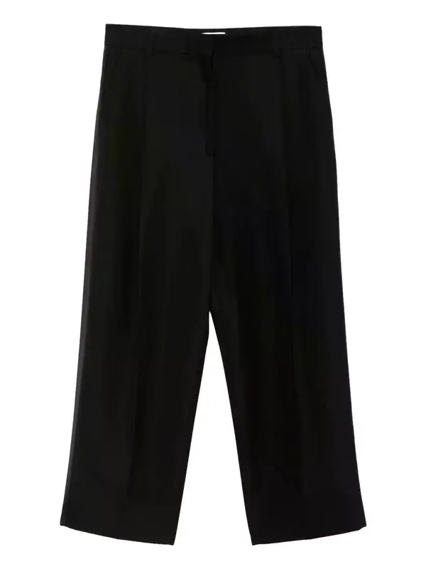 TOTEME Pleated Trousers - Black
