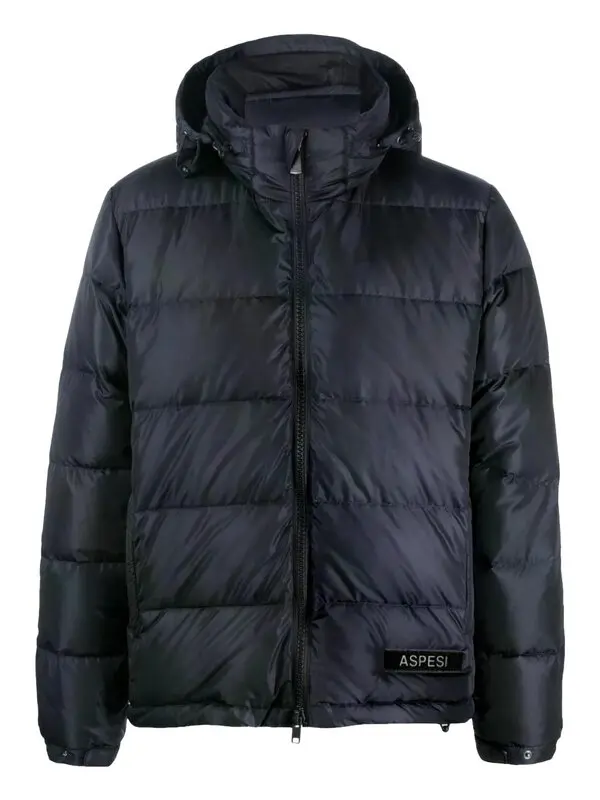 Aspesi Pocoelastica Re-quilted Jacket - Blue