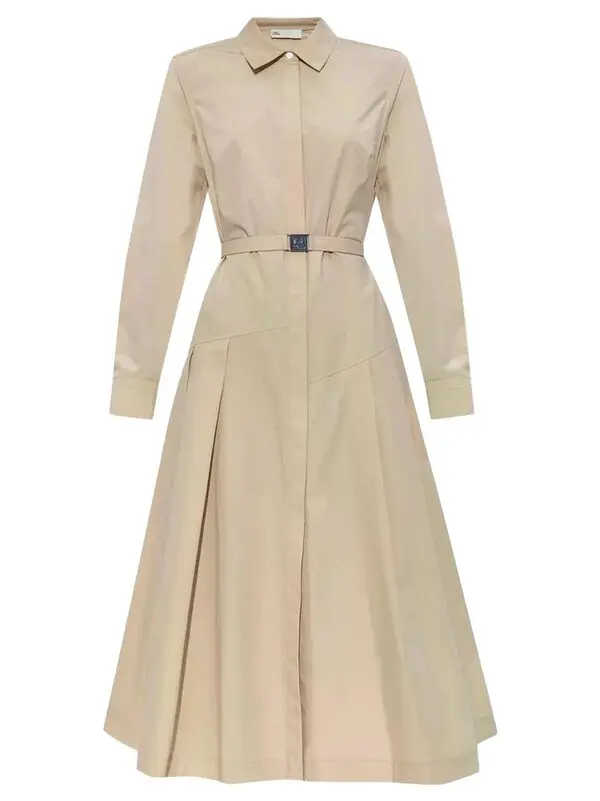 Tory Burch Belted Midi Dress - Neutrals