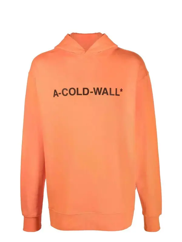A-COLD-WALL* Essential Logo-print Hoodie - Orange