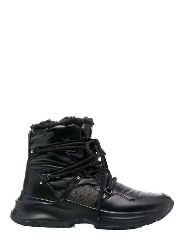 Liu Jo Lace-up Ankle Boots - Black