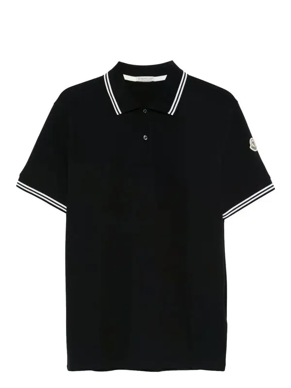 Moncler Short-sleeves Polo Shirt - Blue