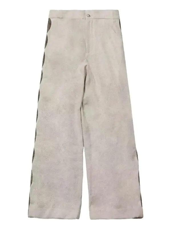 COMMUNS Side-stripe Trousers - Neutrals