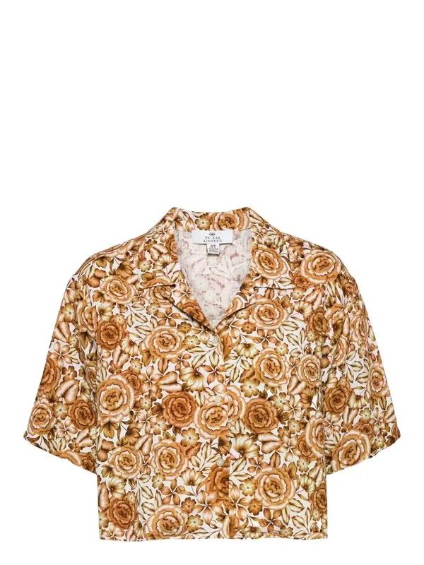 WE ARE KINDRED Rosalia Linen Shirt - Neutrals