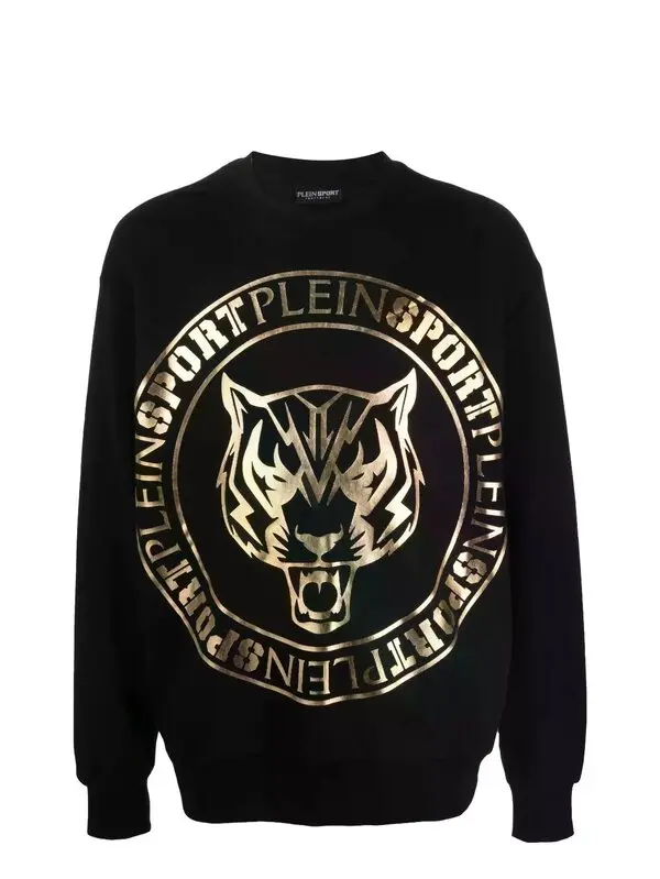 PLEIN SPORT Tiger Head Sweatshirt - Black